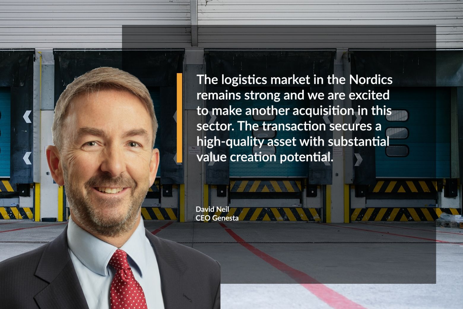 Genesta | Genesta Acquires 80,000 sqm Logistics in Sweden